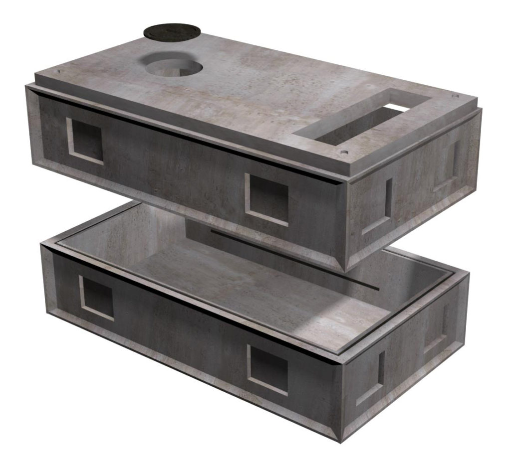 8' X 14' SWITCH VAULT - SANTA CLARA | Oldcastle Infrastructure