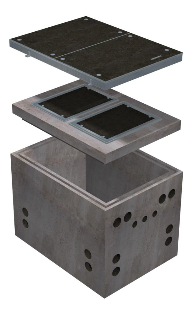 3' X 5' UTILITY VAULT - M.I.D. | Oldcastle Infrastructure