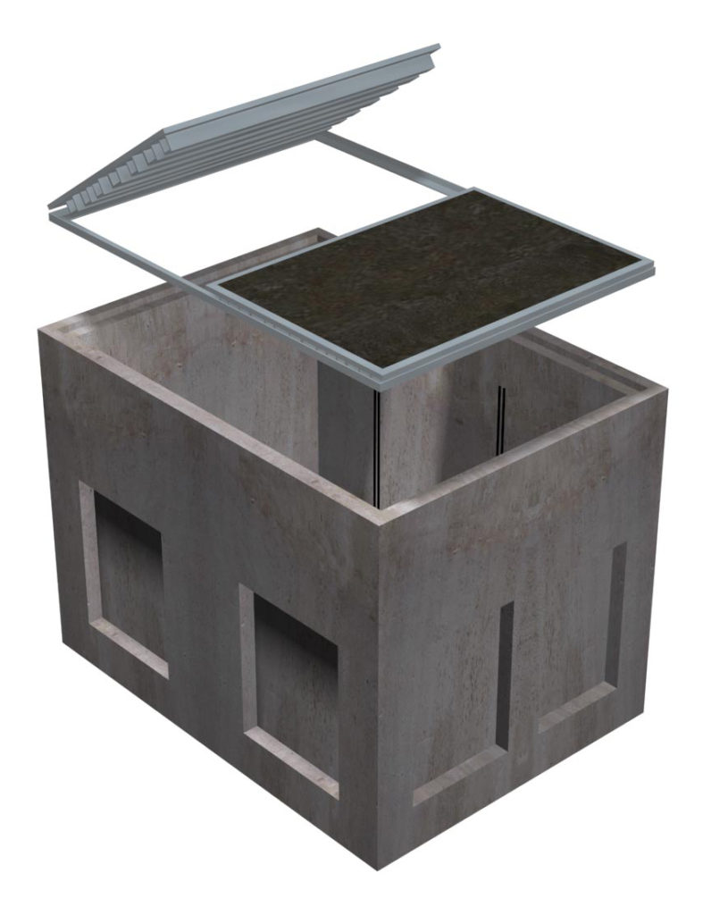 4' X 6'-6" UTILITY VAULT - T.I.D. | Oldcastle Infrastructure