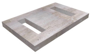 4'-8" X 7'-2" TRANSFORMER PAD - M.I.D. | Oldcastle Infrastructure