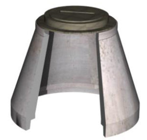 36" DIA. MANHOLE CONE - ECCENTRIC | Oldcastle Infrastructure