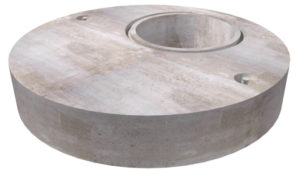 60" DIA. MANHOLE TOP SLAB - ECCENTRIC | Oldcastle Infrastructure