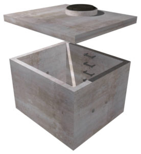 Meter Vault for 3"-4"-6" Meters | Oldcastle Infrastructure