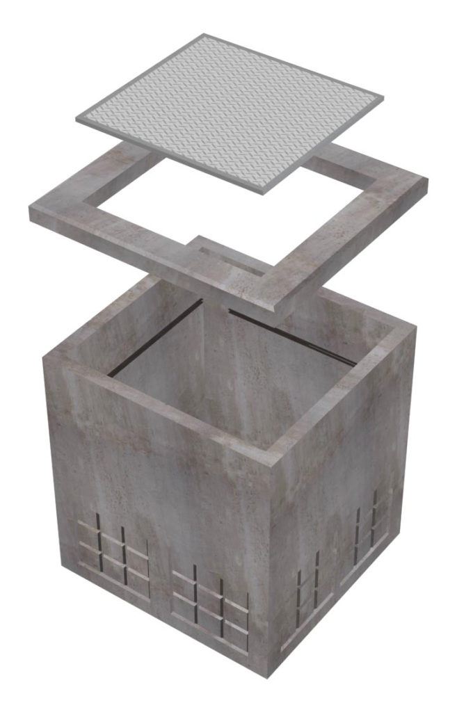 506-LA Vault 4'-2" x 4'-2" | Oldcastle Infrastructure