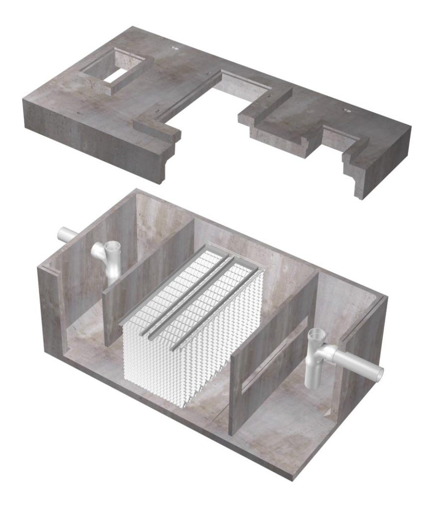 816-2-CPS Oil/Water Separator 560 GPM | Oldcastle Infrastructure