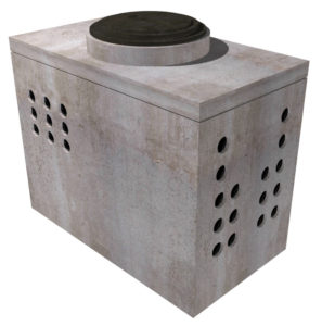 4'x8' Vivid Communications Vault | Oldcastle Infrastructure