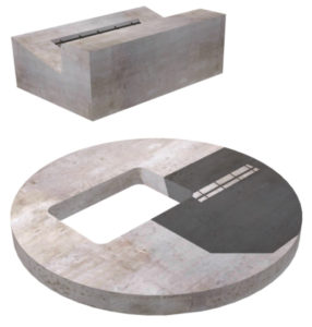 72" Diameter Round Curb Inlet Top Slab | Oldcastle Infrastructure