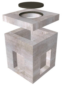 2'x2'x2' Electrical Pull Box | Oldcastle Infrastructure