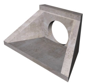 10'-0"x4'-8" Headwall-Winged | Oldcastle Infrastructure