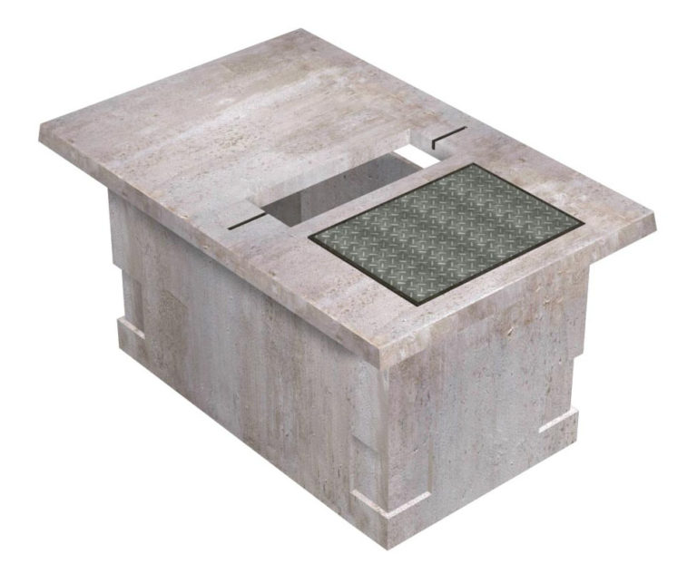 6'x8'-6" Slab Box/Pad-Edison | Oldcastle Infrastructure