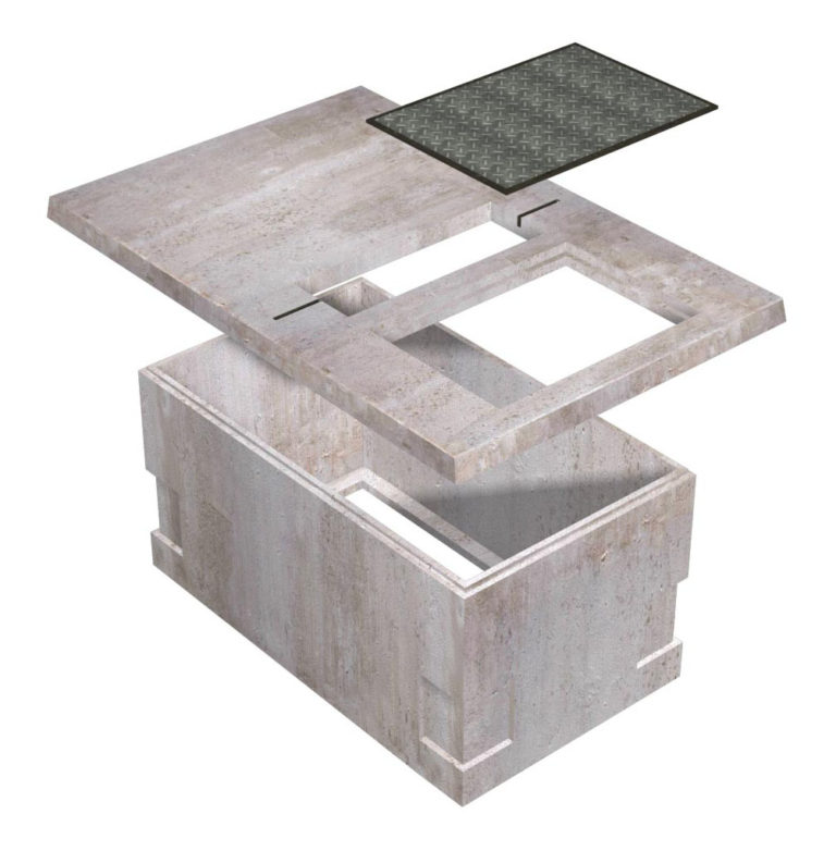 6'x8'-6" Slab Box/Pad-Edison | Oldcastle Infrastructure