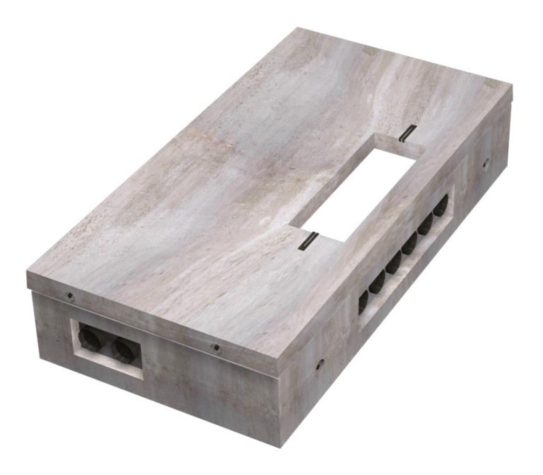 6’x9′-6″ Slab Box/Pad-Edison | Oldcastle Infrastructure