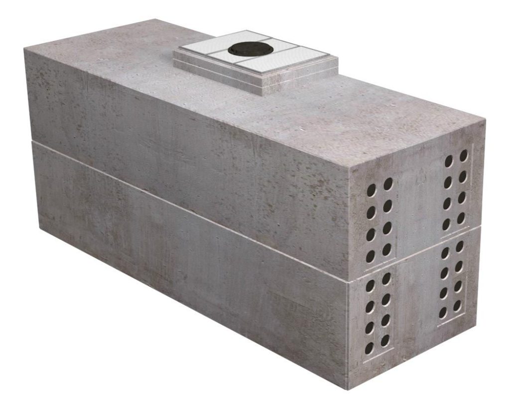 7'-0"x18'-0"x8'-0" Electrical Vault Type 1 UGS #411.1 | Oldcastle ...