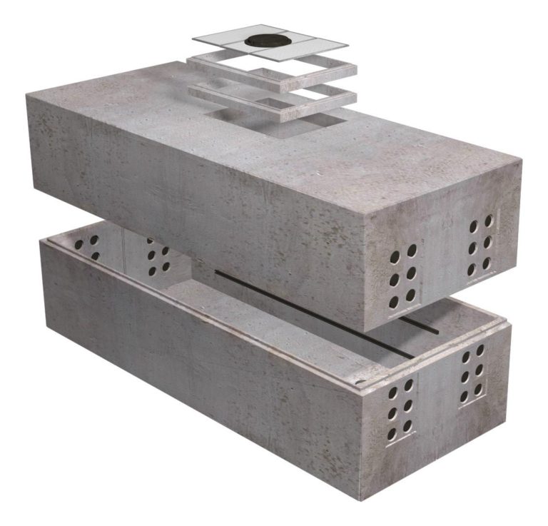 8'-0"x16'-0"x9'-6" Electrical Vault-Edison | Oldcastle Infrastructure