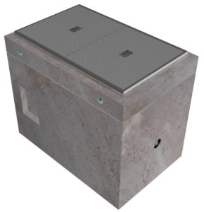 3'-0"x5'-0"x4'-0" Flatwall Pull Box-AT&T | Oldcastle Infrastructure