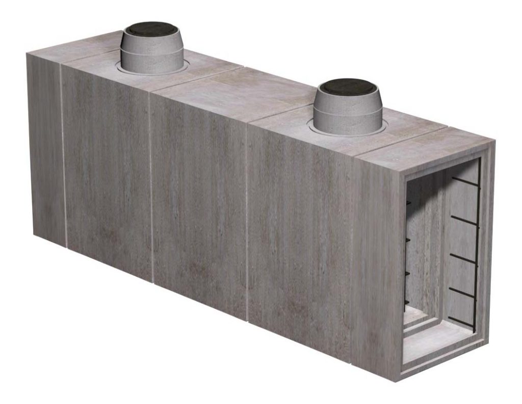 6'-0" x 9'-0" x Varies Electrical Intercept Vault-AT&T | Oldcastle ...