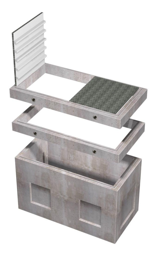 4'x6'-6" Deep Recess Pull Box-Burbank | Oldcastle Infrastructure