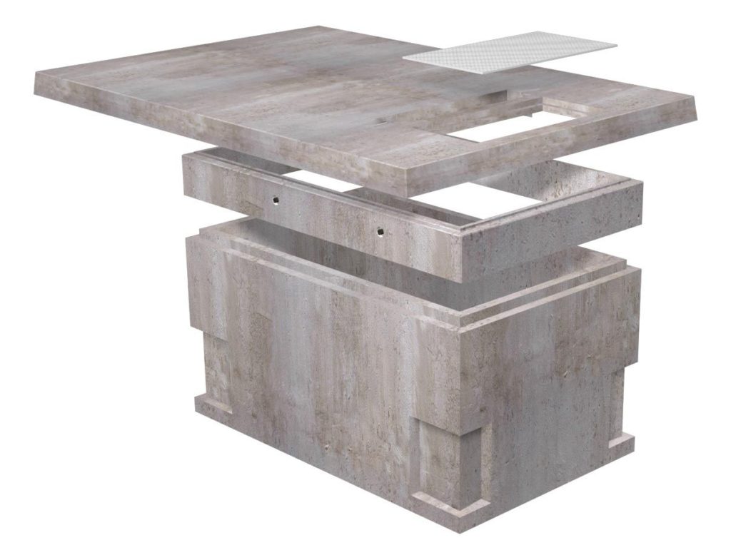 8' x 10' Colton Slab Box-Pad #405.05 | Oldcastle Infrastructure