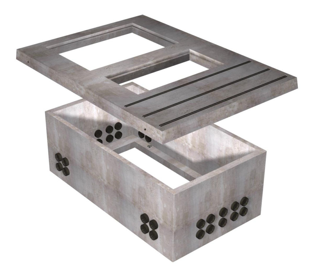 6'x8' Slab Box/Pad-LADWP | Oldcastle Infrastructure