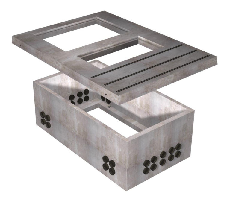 6'x8' Slab Box/Pad-LADWP | Oldcastle Infrastructure