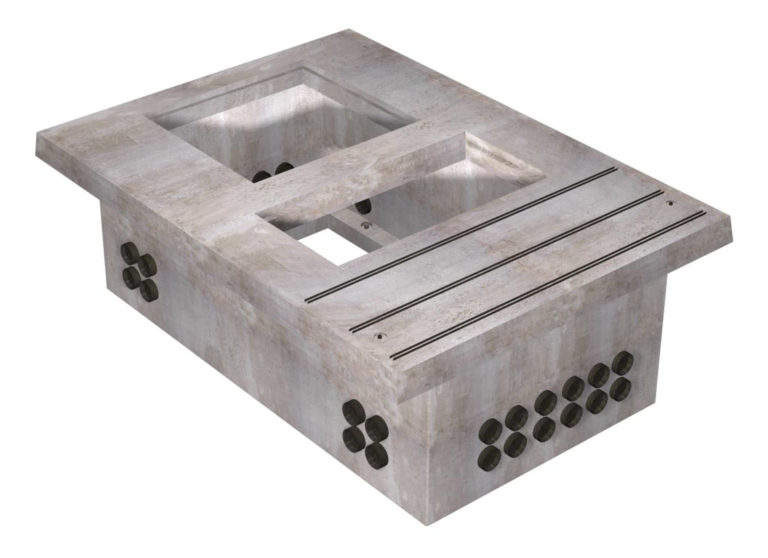 8'x10' Slab Box/Pad-LADWP | Oldcastle Infrastructure