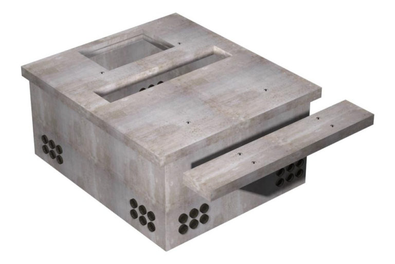 10'x10'-6" Slab Box/Pad-LADWP | Oldcastle Infrastructure