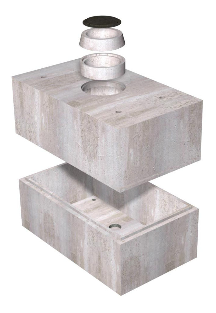 5'x10'-6" Electrical Vault G354-LADWP | Oldcastle Infrastructure