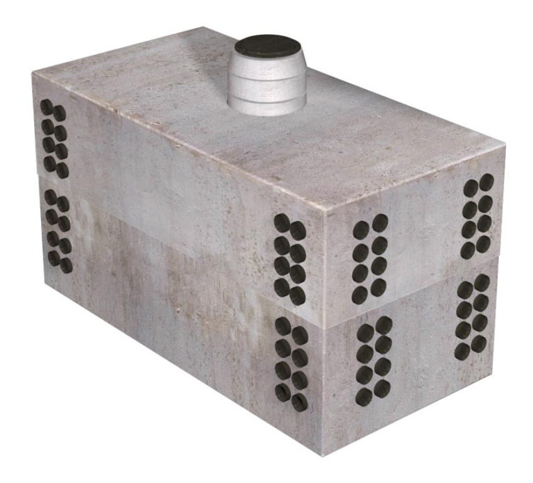 7'x14' Communications Vault-Riverside | Oldcastle Infrastructure