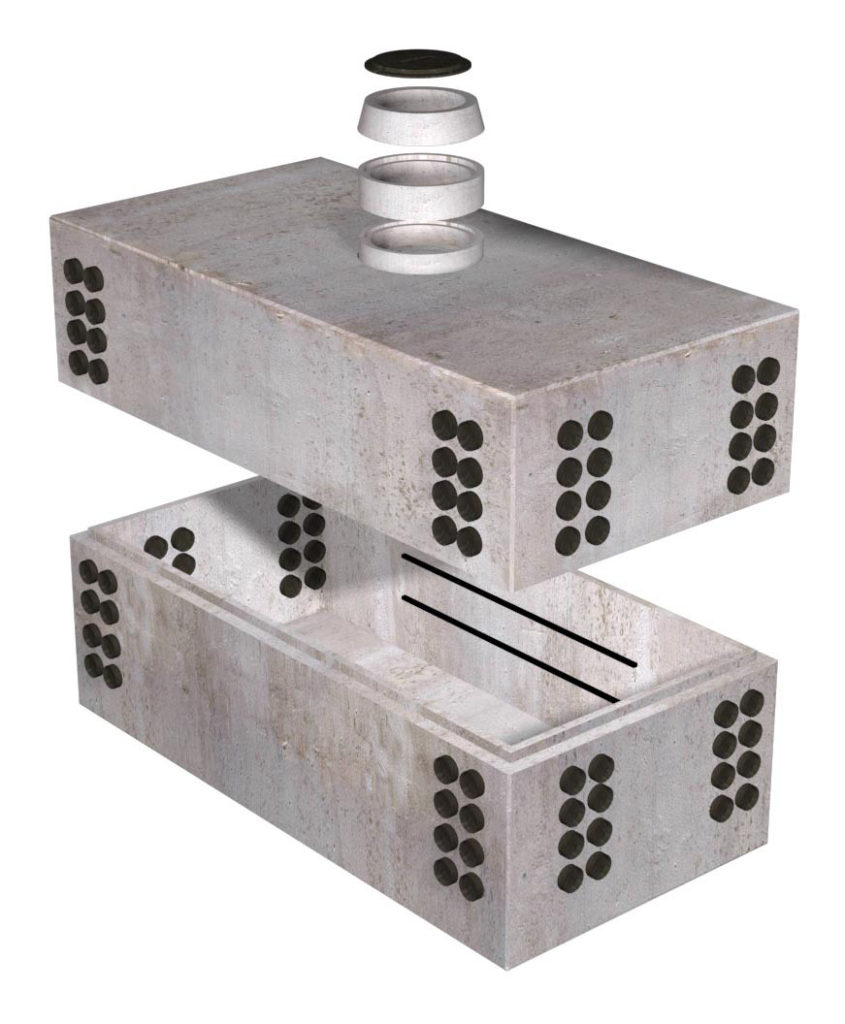 7'x14' Communications Vault-Riverside | Oldcastle Infrastructure