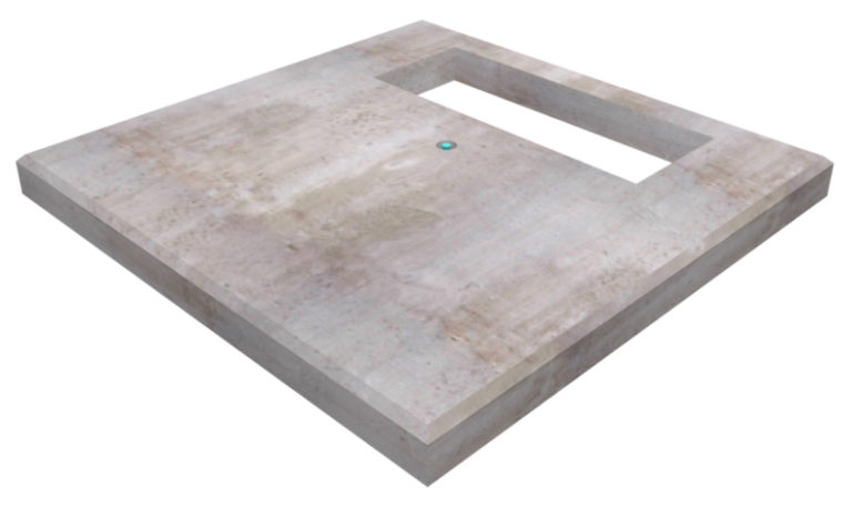 6'-4"x6'-1" Transformer Pad 3426-SDG&E | Oldcastle Infrastructure