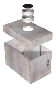 4’x6′-6″ Communication Vault w/Deep Base | Oldcastle Infrastructure