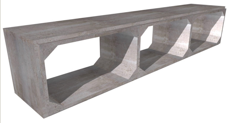 Box Culvert-Monolithic Triple Cell Culvert | Oldcastle Infrastructure