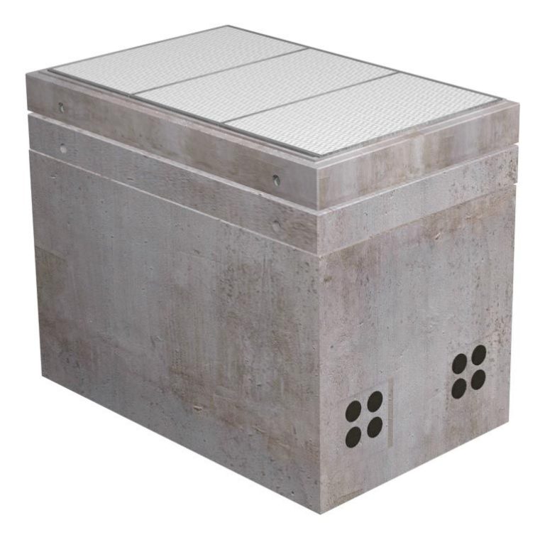 4′ x 6′-6″ Pull Box-Banning | Oldcastle Infrastructure