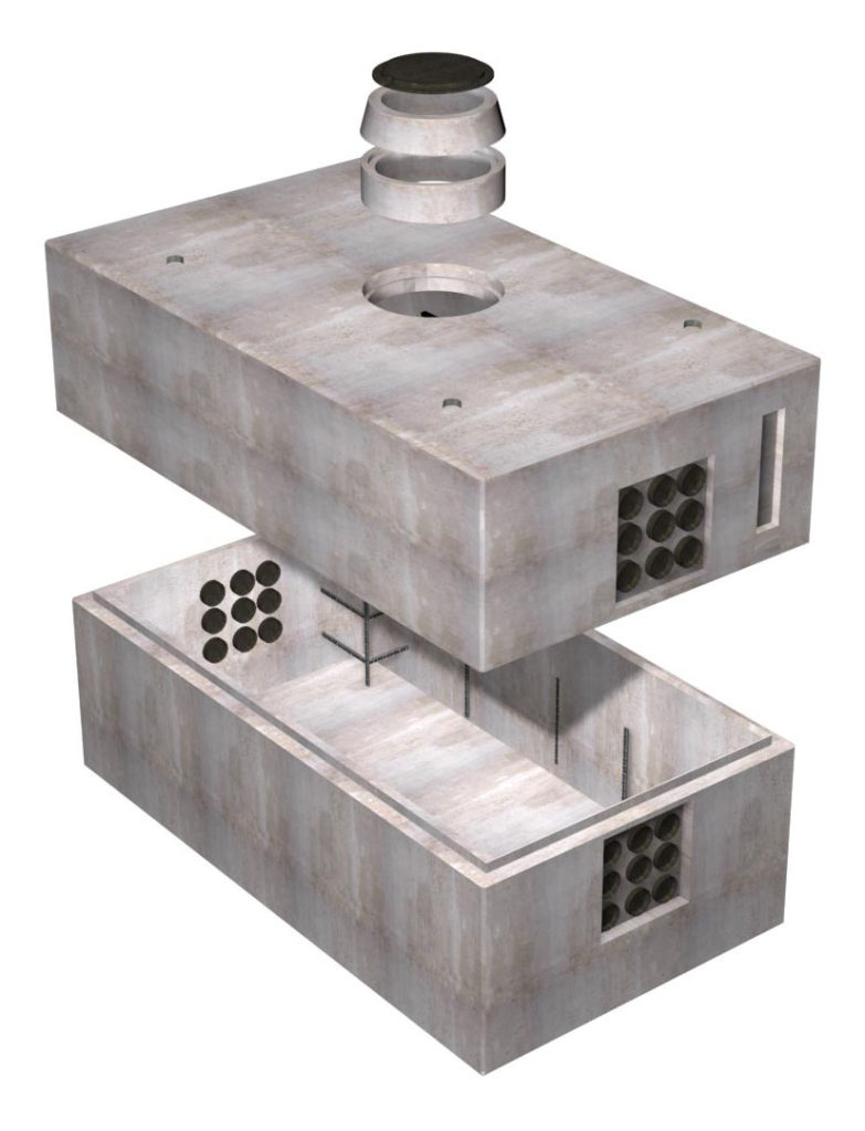 6'x12' Telecommunications Vault-UCSD | Oldcastle Infrastructure