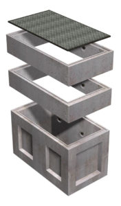 2'x4' Standard Flatwall Pull Box | Oldcastle Infrastructure