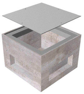 3'x3' Electrical Pull Box | Oldcastle Infrastructure