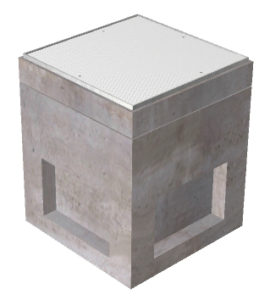 3'x3' Electrical Pull Box | Oldcastle Infrastructure