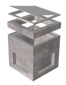 3'x3' Electrical Pull Box | Oldcastle Infrastructure