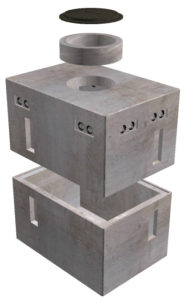 4'x6' Communication Vault w/Manhole | Oldcastle Infrastructure