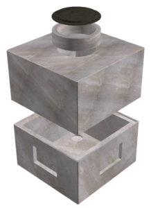 5'x5' Communications Vault w/Manhole | Oldcastle Infrastructure