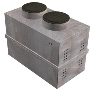 6'x12' Communications Vault w/DBL MH Splayed Entry | Oldcastle ...