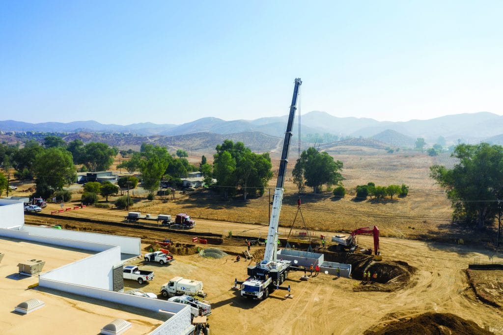 Lake Elsinore, California BioPod™ Installation | Oldcastle Infrastructure