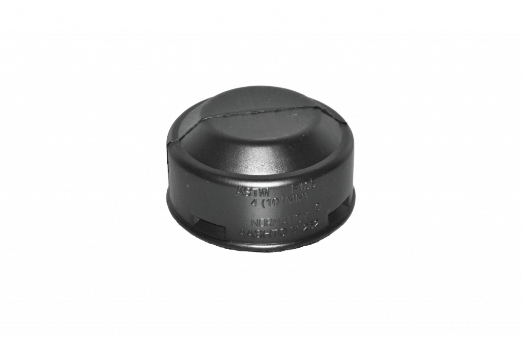 Normandy Corrugated HDPE 4" Cap | Oldcastle Infrastructure