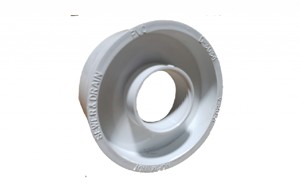 Normandy Solvent Weld PVC 3"x1-1/2" Threaded Adapter Bushing ...